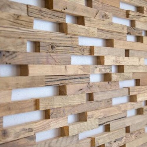 Wood Wall Panel Cladding Tiles Antique Wood Brushed expo - Etsy