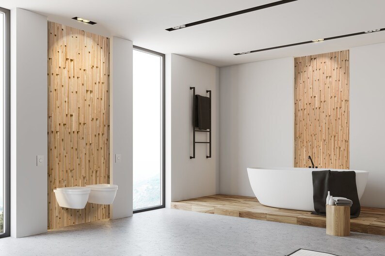 Wood Wall Panel Cladding Tiles Antique Wood Brushed fractus - Etsy