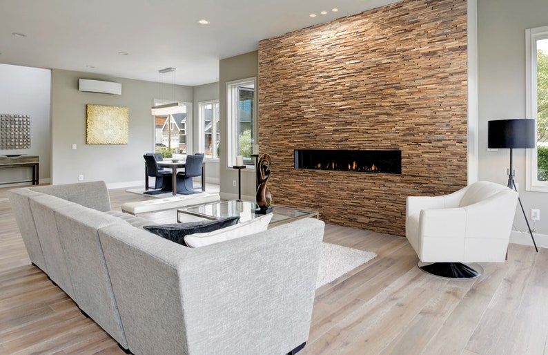 Wood Wall Panel Cladding Tiles Antique Wood Brushed incognito - Etsy