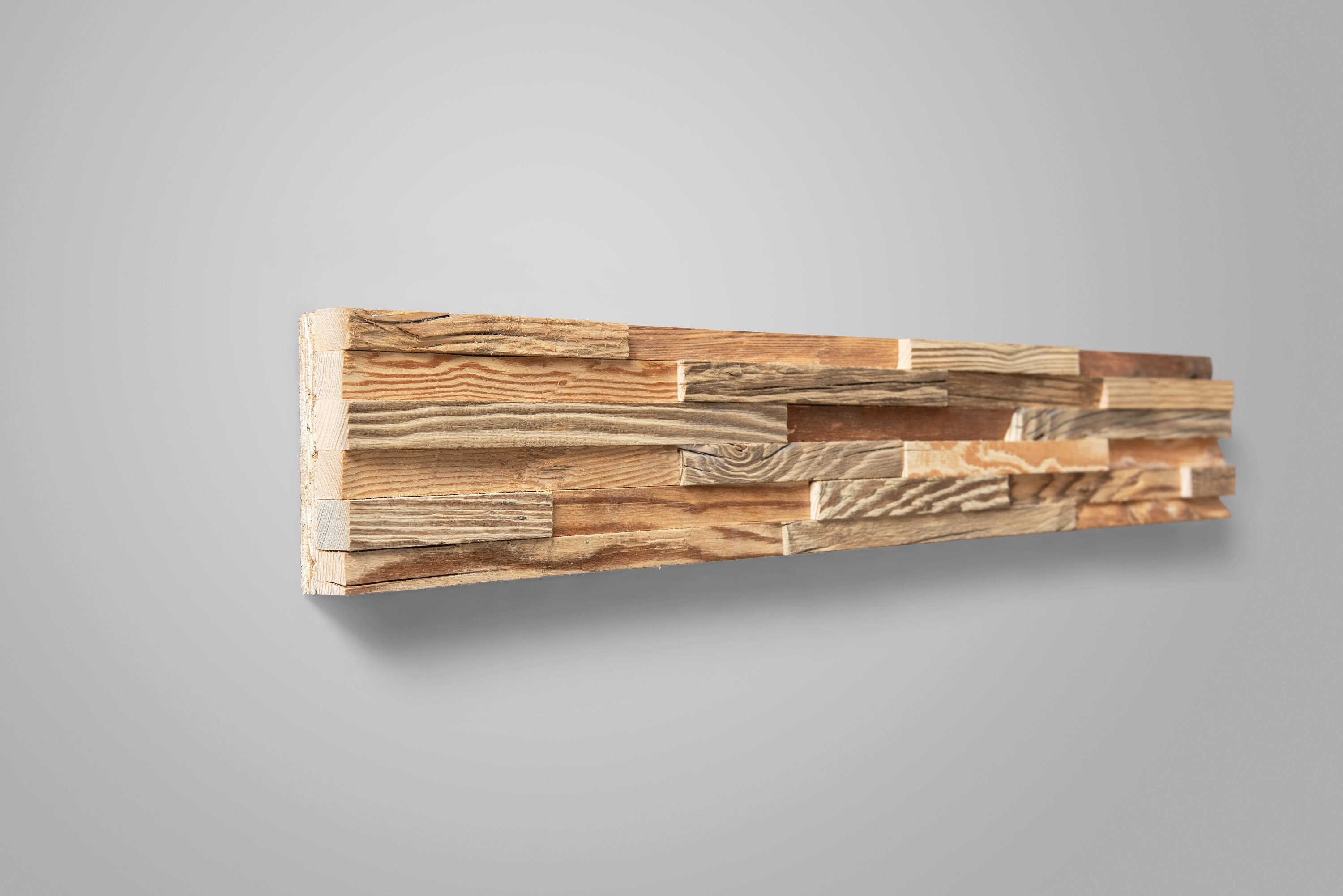 Wood Wall Panel Cladding Tiles Antique Wood Brushed incognito - Etsy