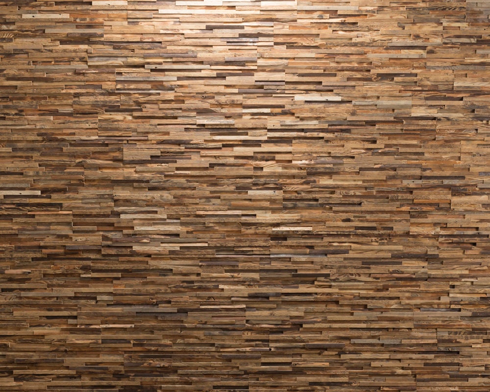 Wood Wall Panel Cladding Tiles Antique Wood Brushed incognito - Etsy