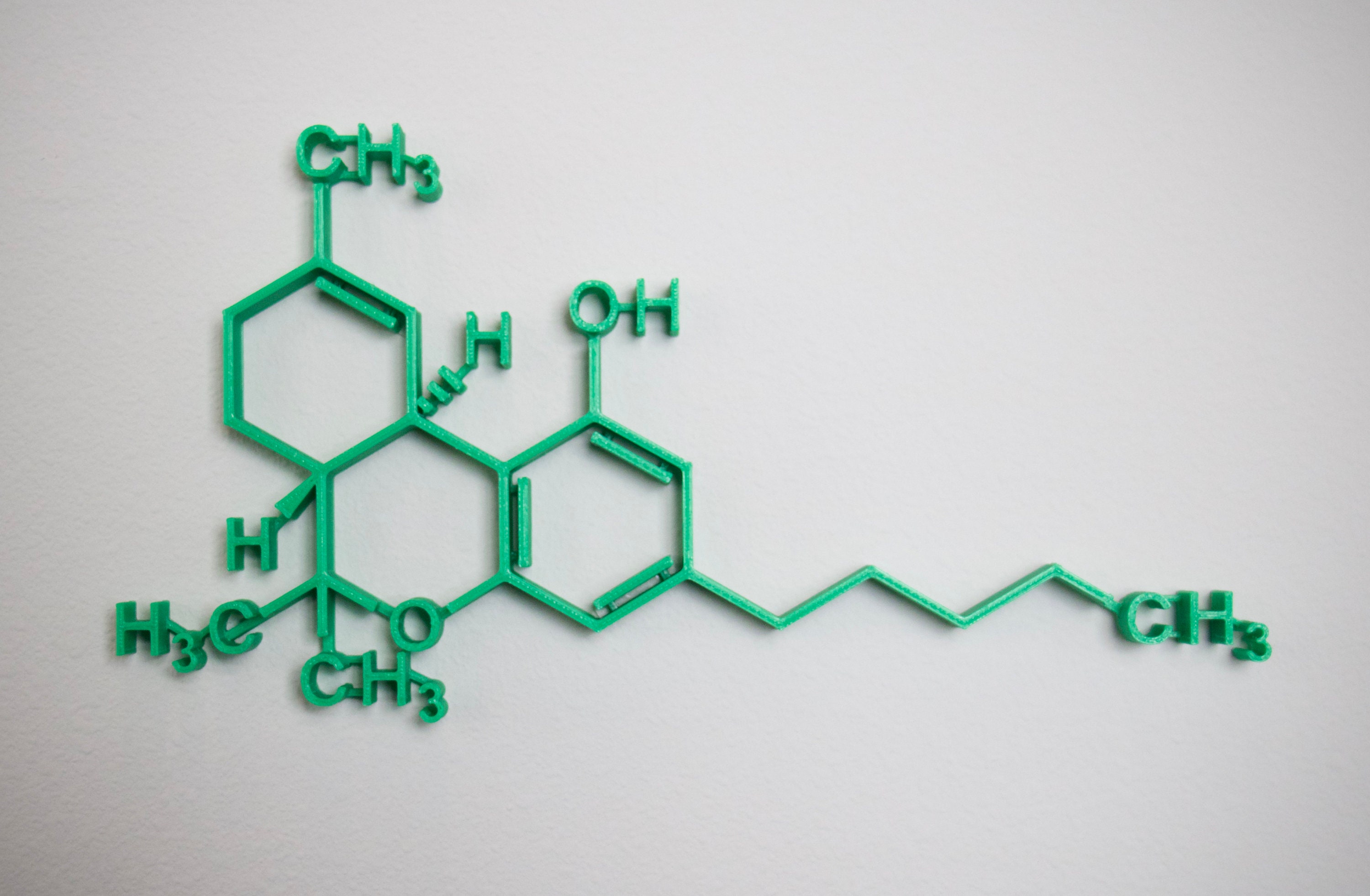 Thc Molecule 3d