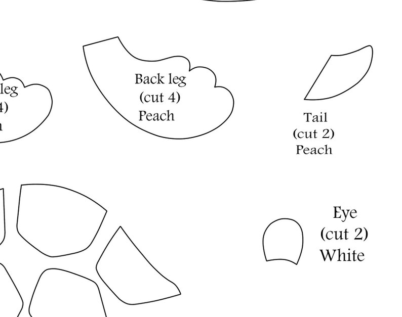 Turtle Felt Pattern PDF Ebook temlate Nursery decor Instant | Etsy