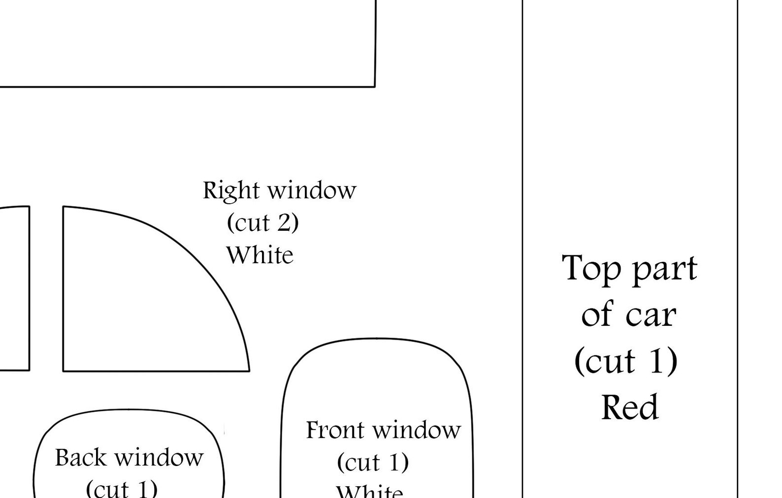 Felt car pattern PDF Felt Car sewing Car rnament PDF | Etsy