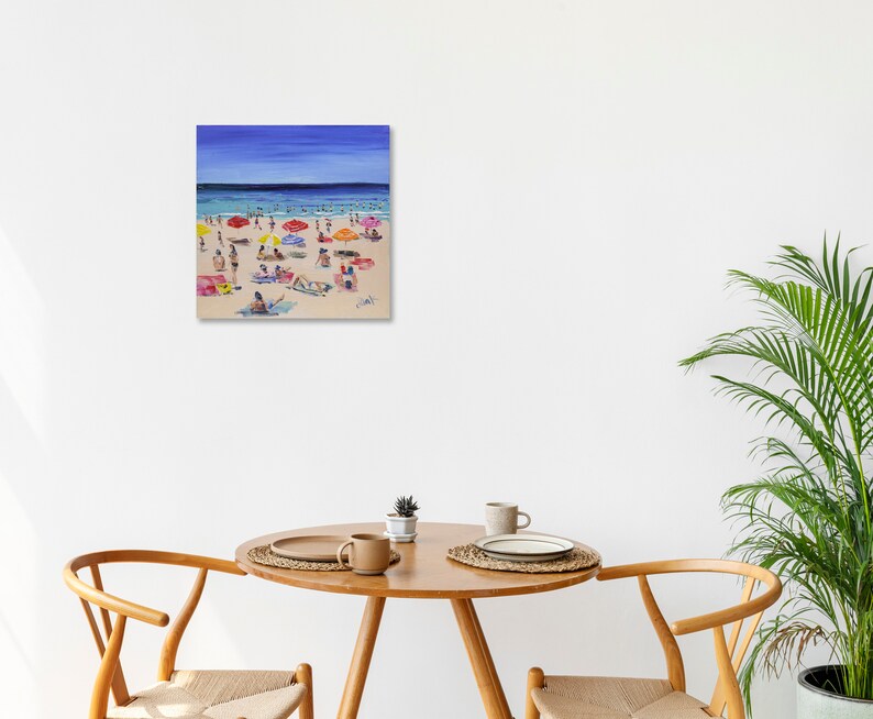 Aerial Beach Painting Laguna Beach Original Art Beach Oil - Etsy