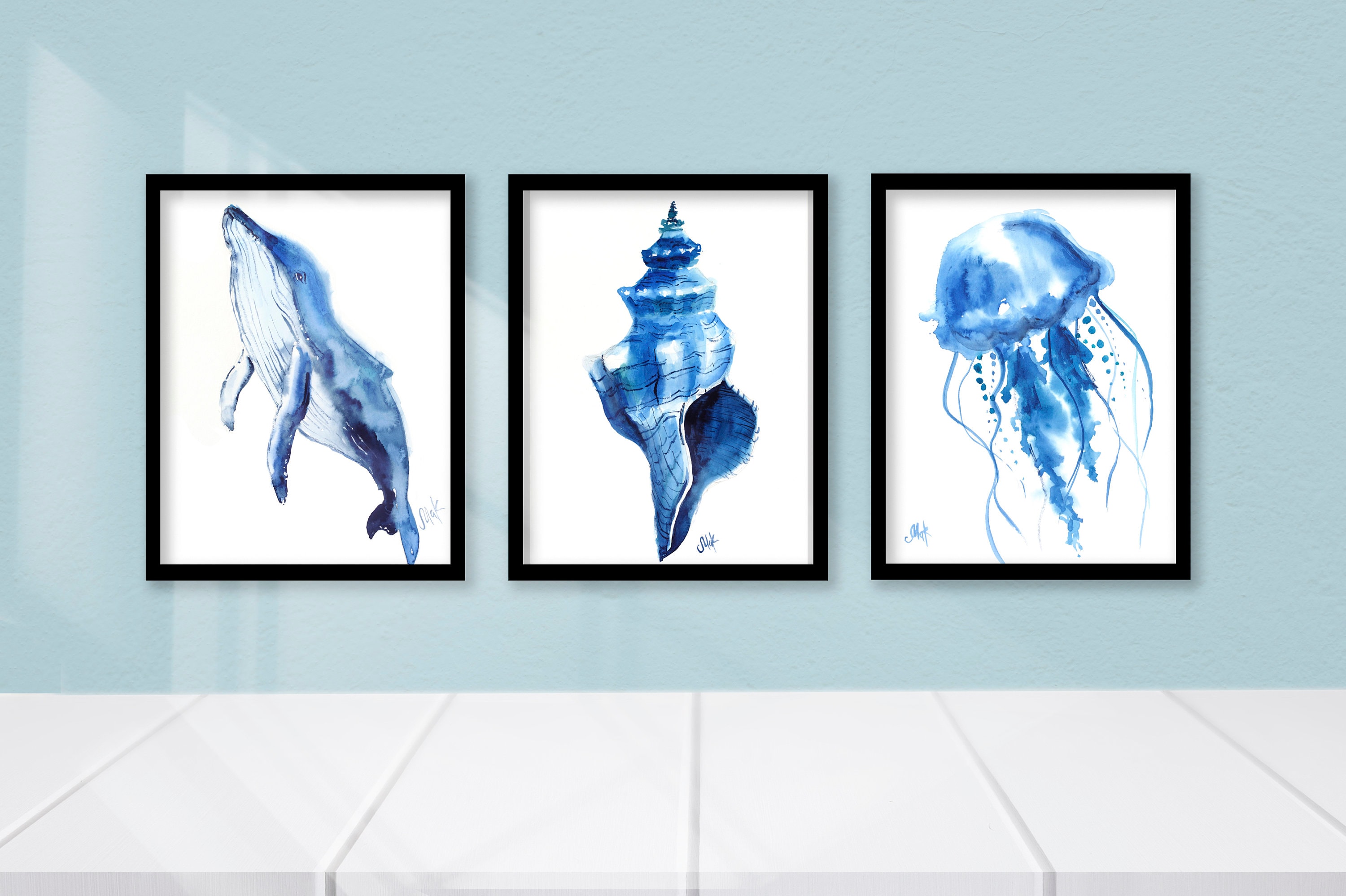Blue Abstract Art Hd