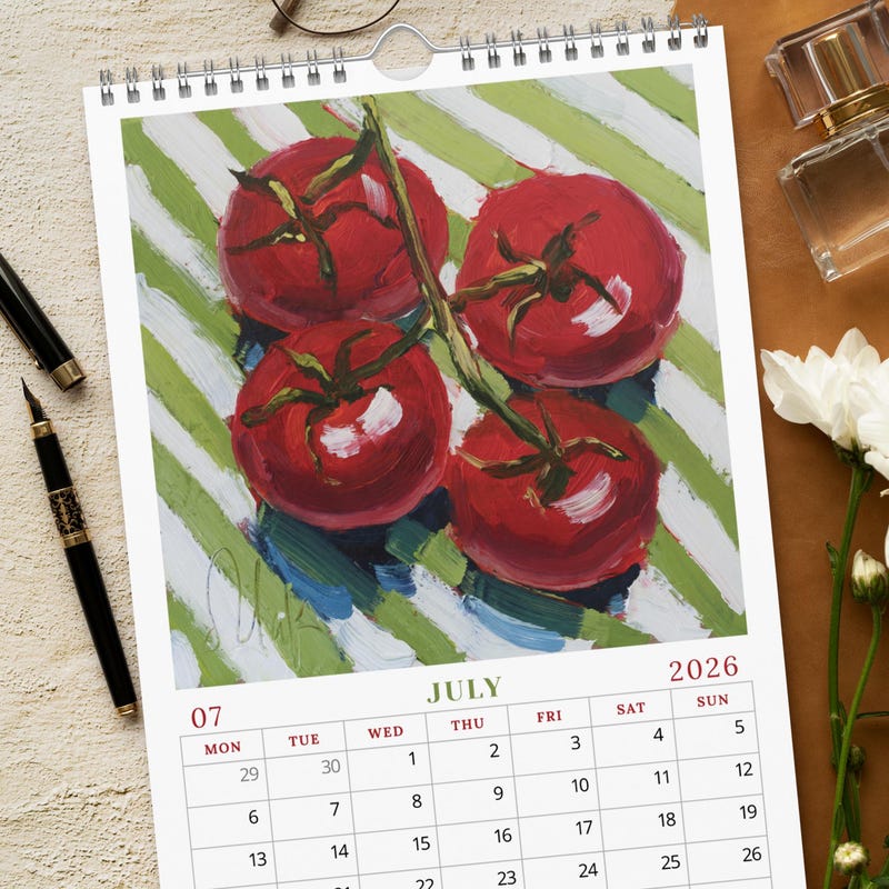 2026 Food Calendar - Etsy