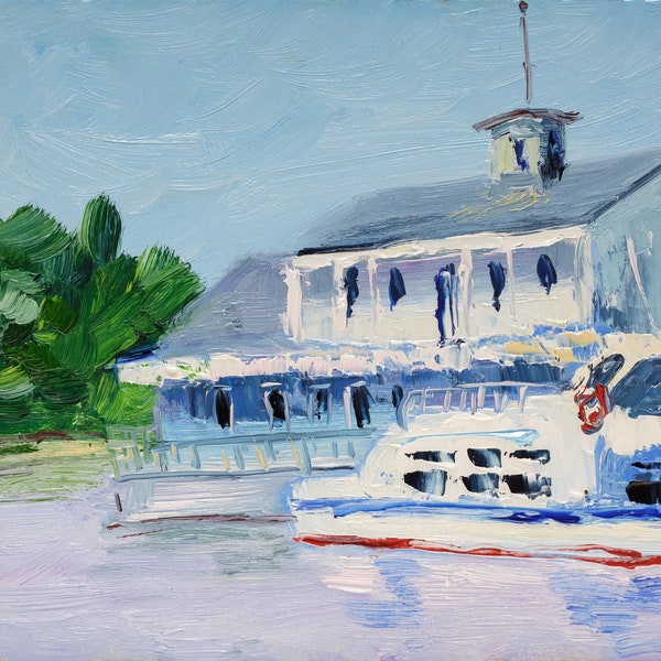 Painting Sailboat - Etsy