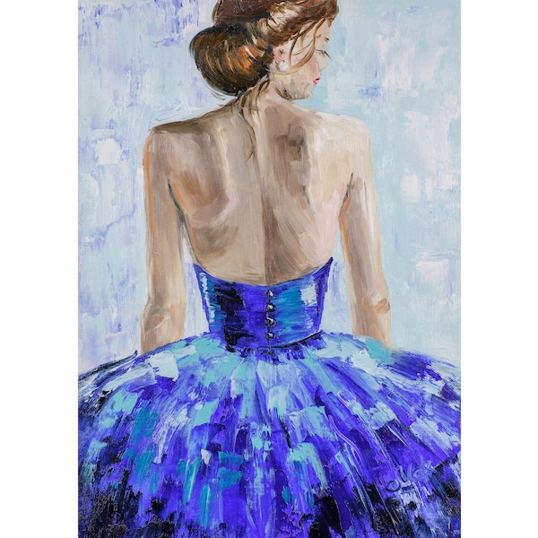 Woman Back Painting - Etsy