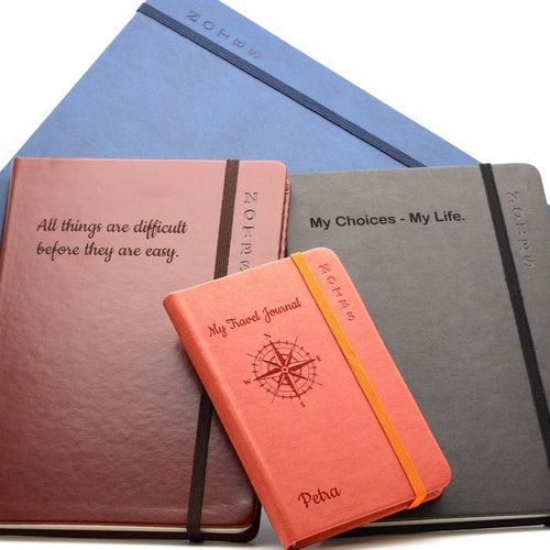 Personalised Custom Premium Hardcover Notebook Design A | Etsy