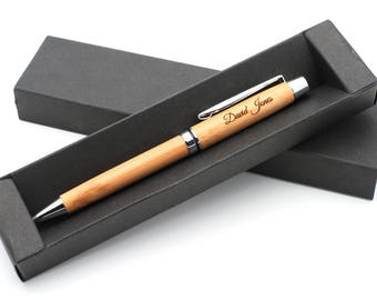 Laser engraved pen | Etsy