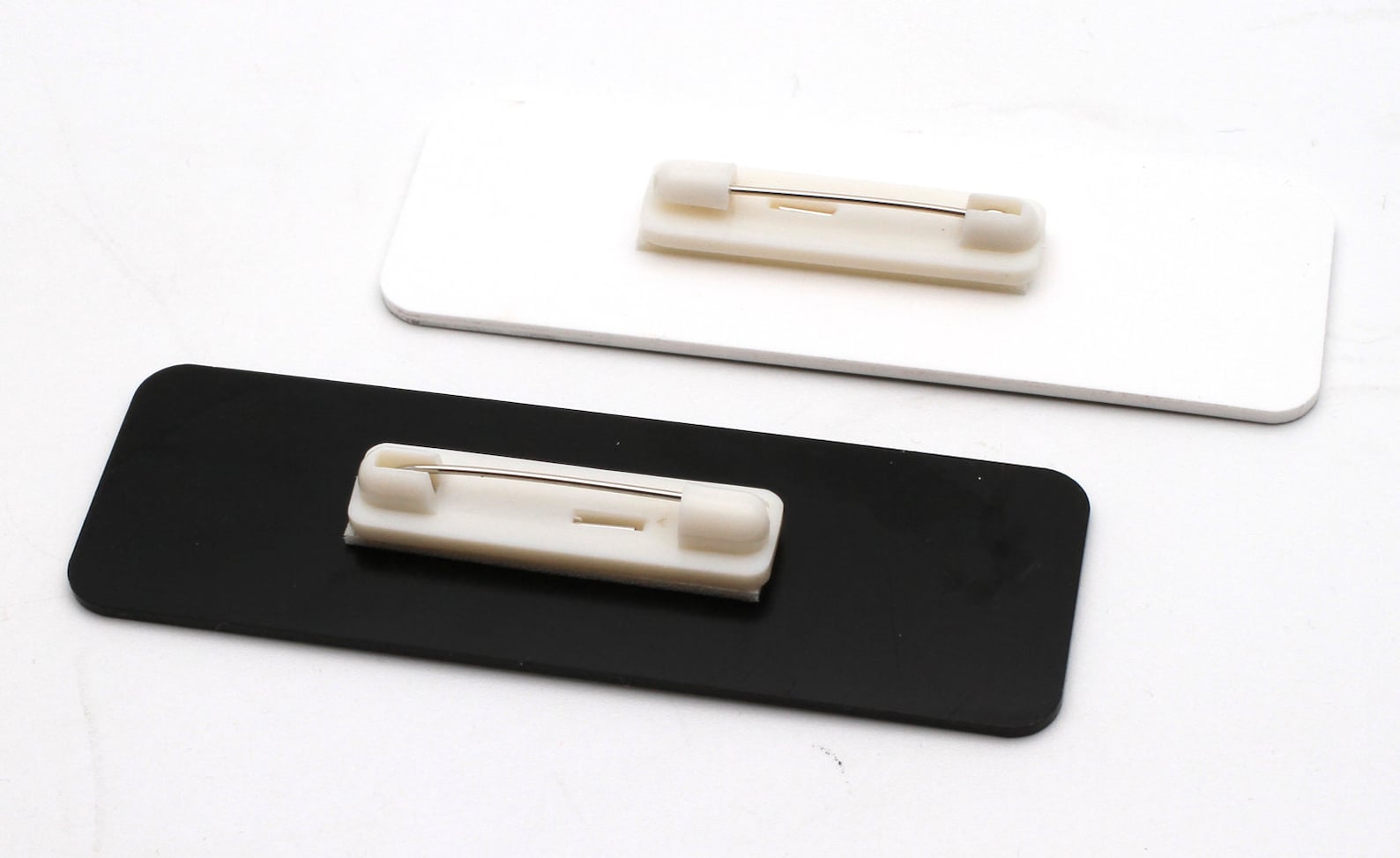 Personalised Premium Name Badge Staff ID Tag With Pin Design Your ...