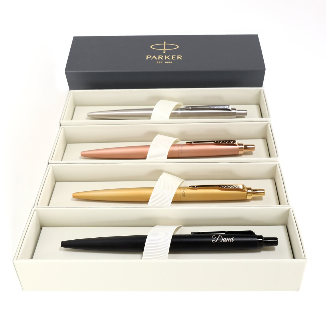 Personalised Custom Parker Jotter XL Monochrome Pen + Gift Box | Design ...