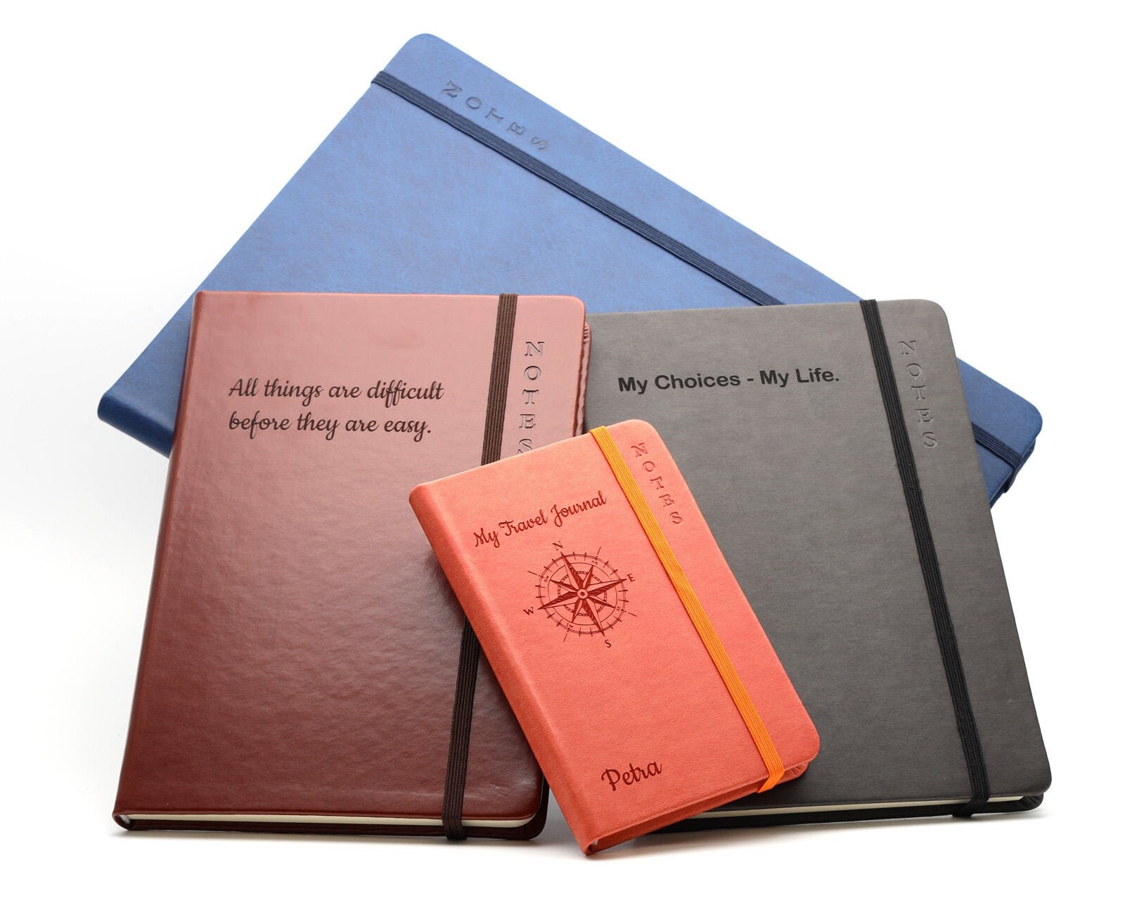 Personalised Custom Premium Hardcover Notebook Design A - Etsy UK