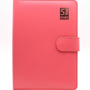 Personalised Custom Premium 5 Year Diary Organiser A5 Size | Design A ...