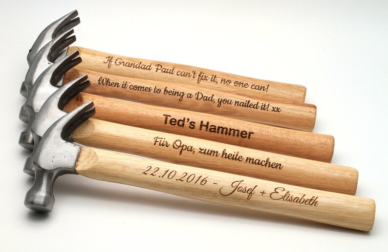 Personalised Custom Hammer Gift Box Design A Truly Unique - Etsy