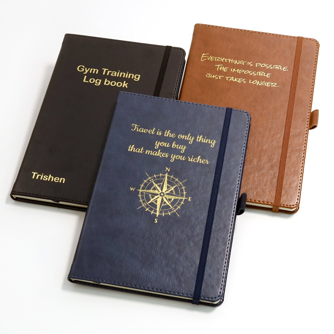 Personalised Custom Premium Hardcover A5 Notebook | Design A Truly ...