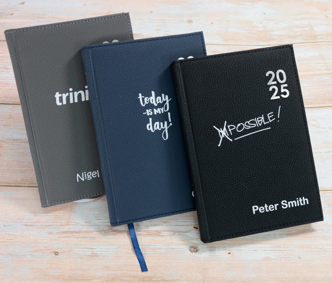 Personalised Custom Premium Diary Organiser 2025 | Design A Truly ...