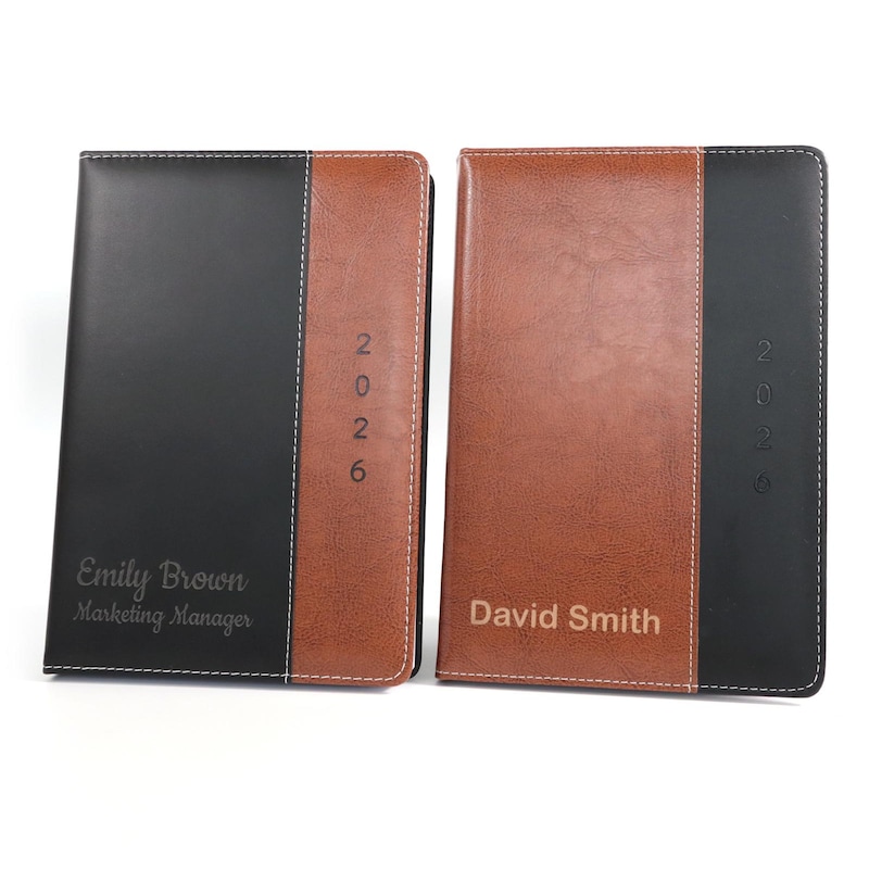 Leather Mens 2026 Diary - Etsy UK