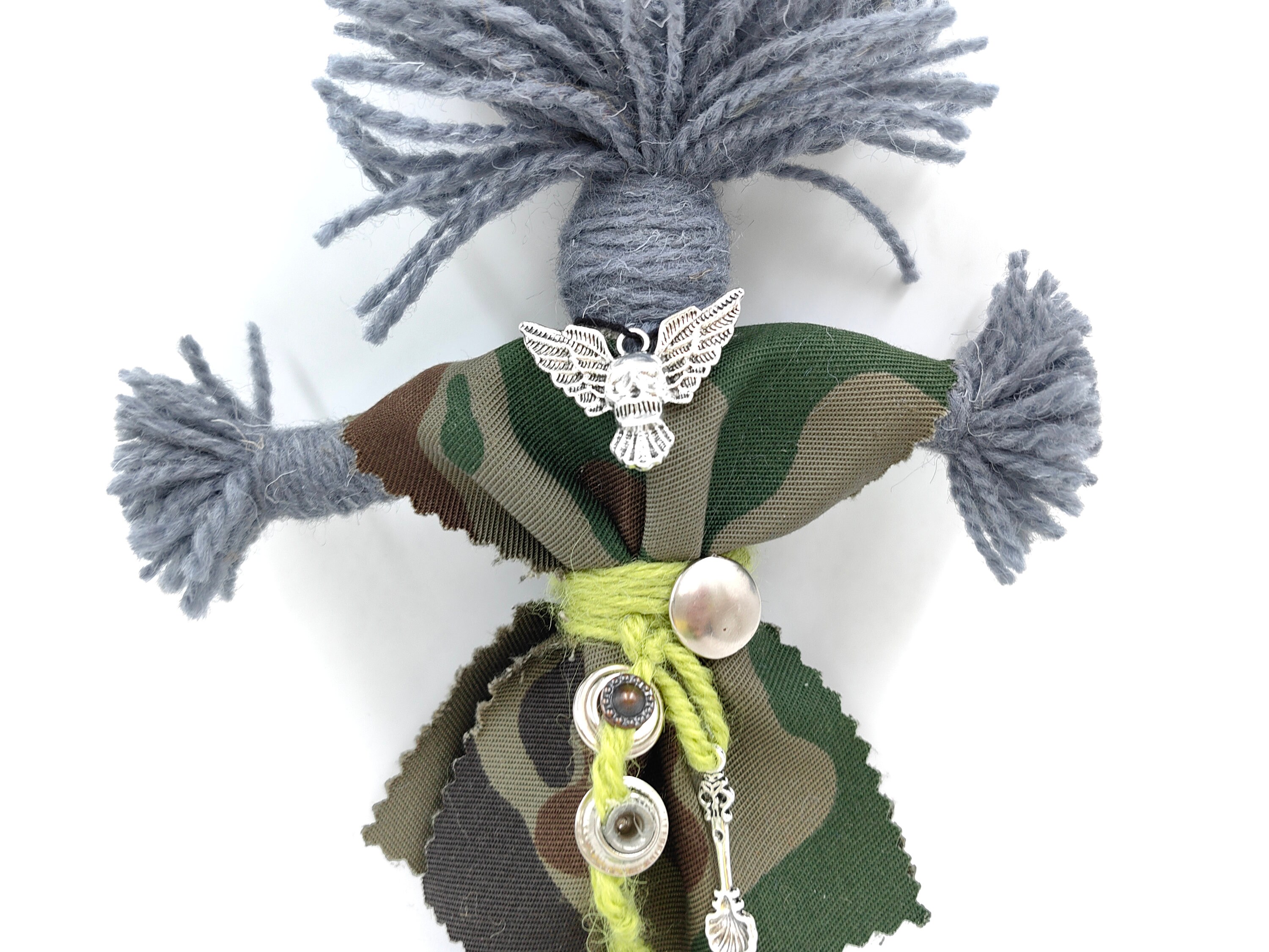 Poppet Voodoo Good Luck Protection Talisman, Voodoo Altar Doll for ...
