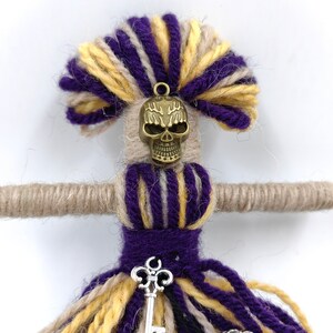 Voodoo Poppet Doll – White Magic Home Protection Charm – Car Ornament ...