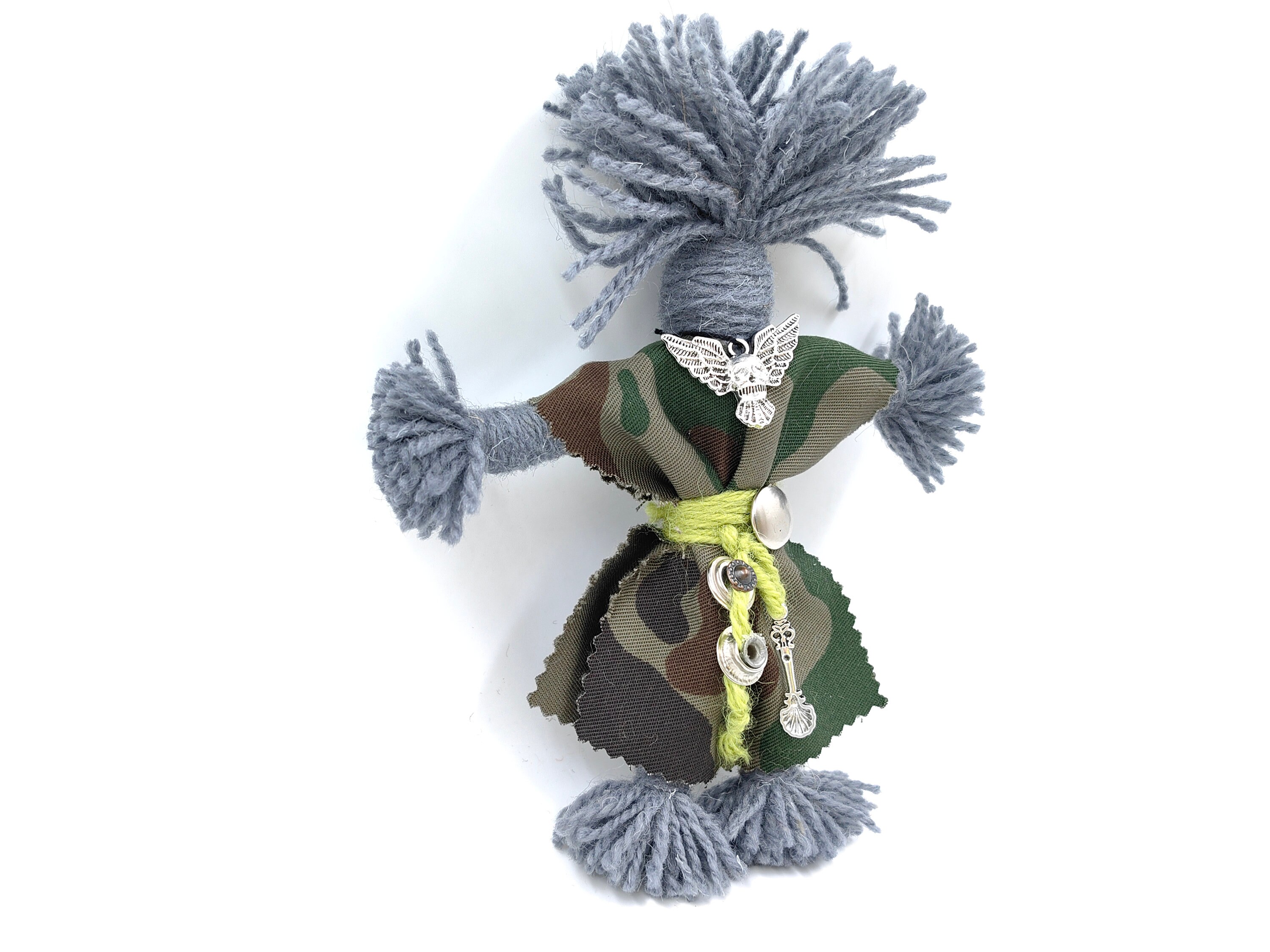 Voodoo Poppet Doll – Good Luck Protection Charm – Voodoo Altar Doll for ...