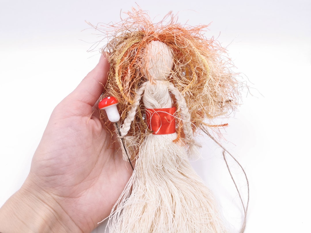 Kitchen Witch Poppet Blessing Doll Good Luck Talisman Fairy Protection ...