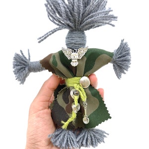 Poppet Voodoo Good Luck Protection Talisman, Voodoo Altar Doll for ...