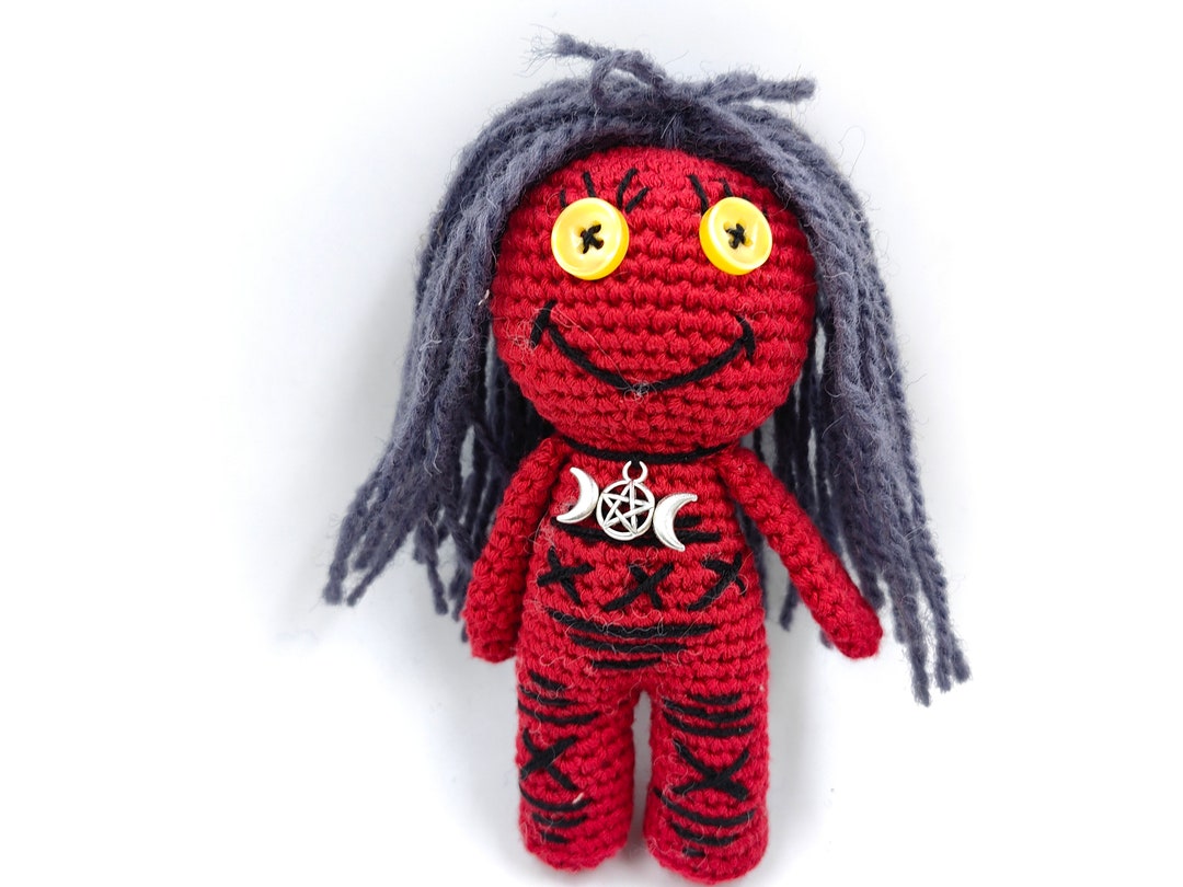Voodoo Poppet Doll Real Voodoo Doll Halloween Christmas Red Voodoo ...