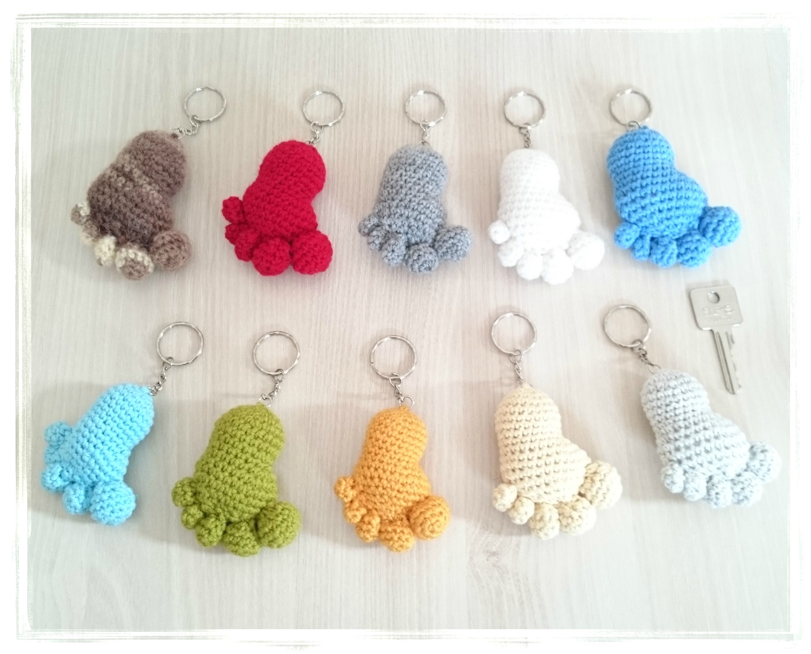 Foot Keychain Hand Knit Little Foot Keyring Funny Foot Key - Etsy Australia