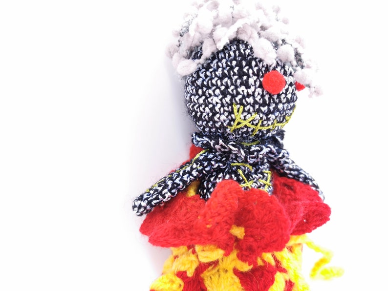 Voodoo in Pouch/ Poppet Spell Doll for Altar Decor/ Poppet Good Luck ...
