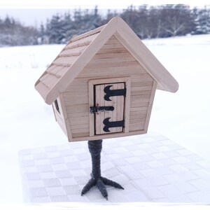 House on Chicken Leg, Cute Gift for Home Decor, Handmade Baba Yaga ...