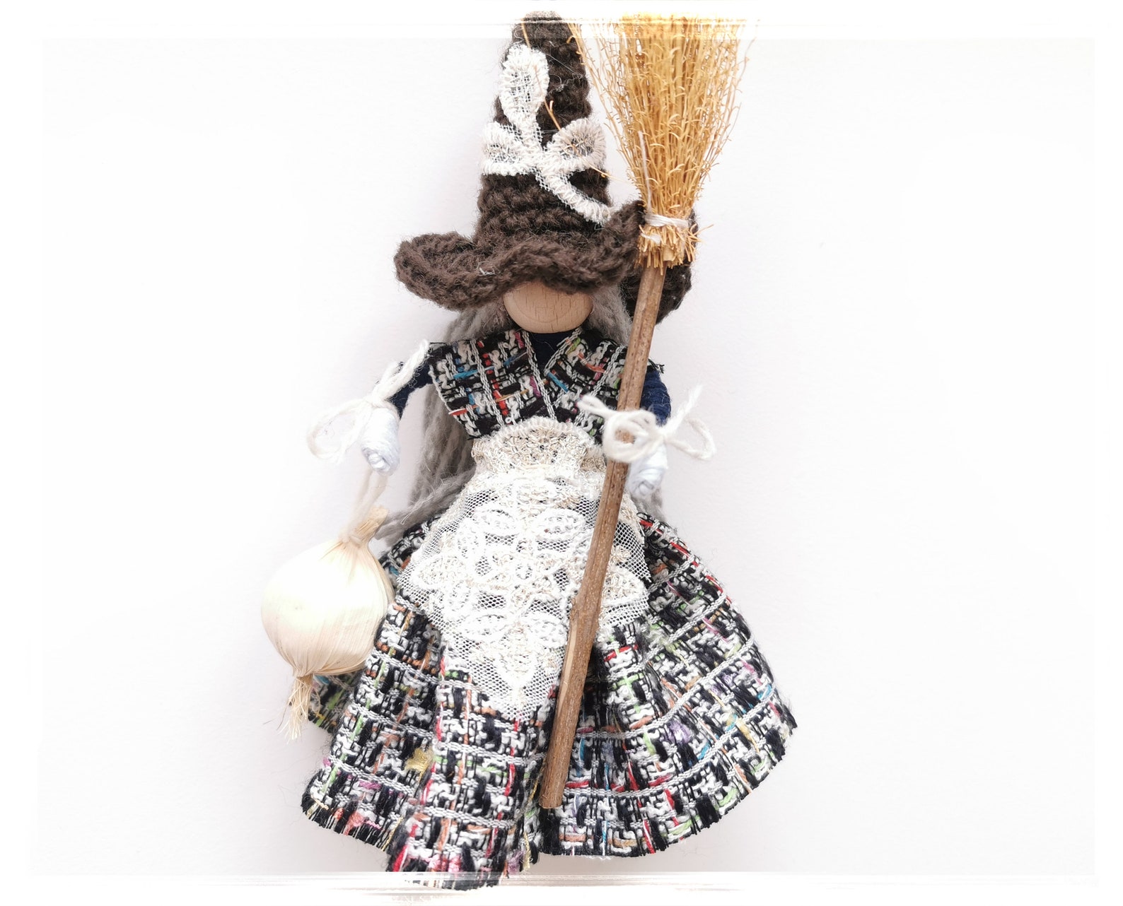 Kitchen Witch Doll handmade Hanging Kitchen witch Hedge | Etsy