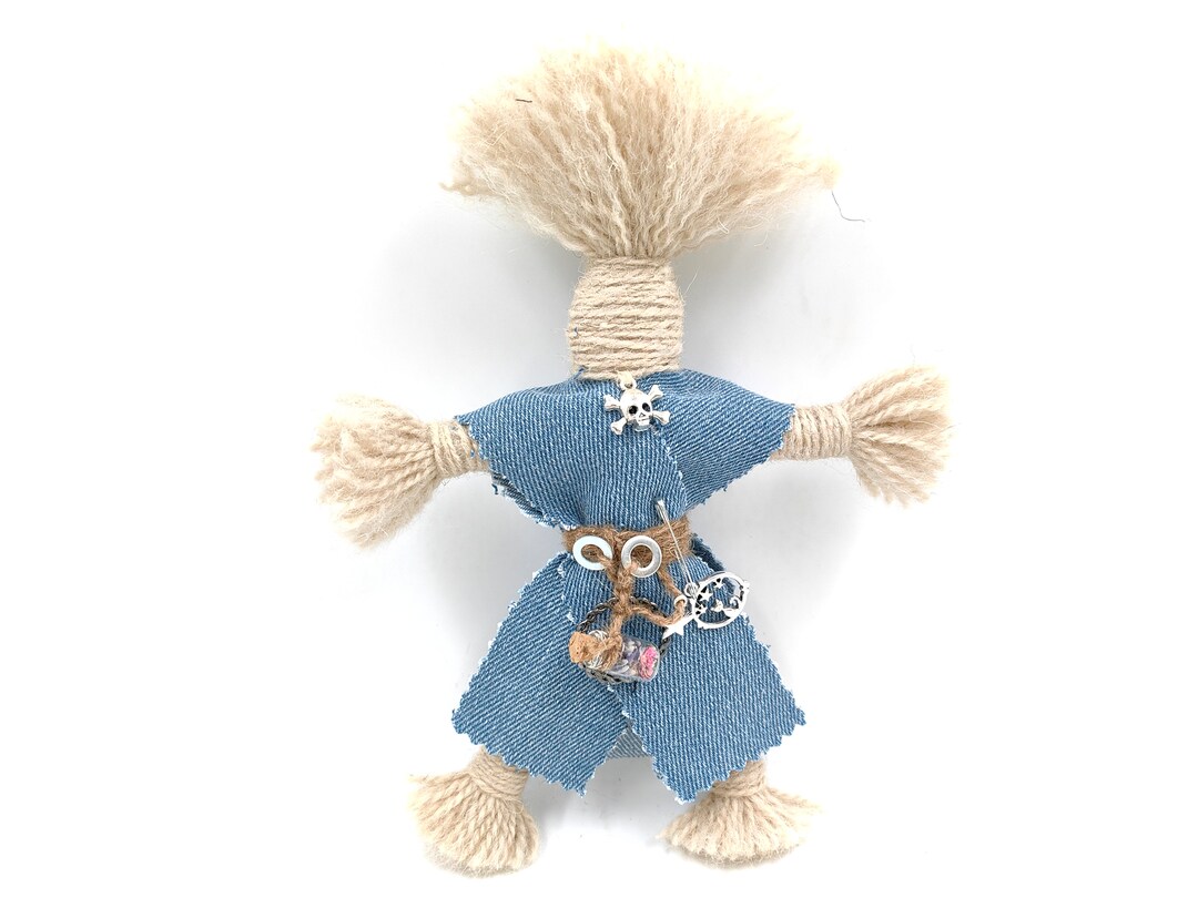 Voodoo Poppet Doll for Ritual Spell, Home Protection Poppet Charm, New ...