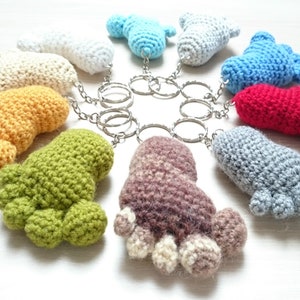 Foot Keychain, Hand Knit Little Foot Keyring, Funny Foot Key Holder ...