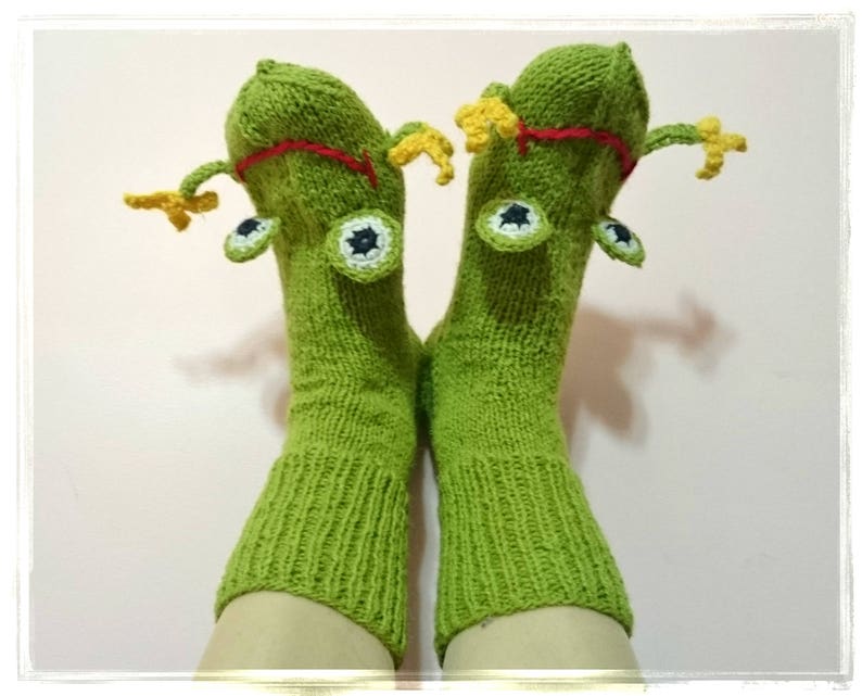 FROG Socks Funny Socks Woolen Socks Funny Slippers Women Leg - Etsy