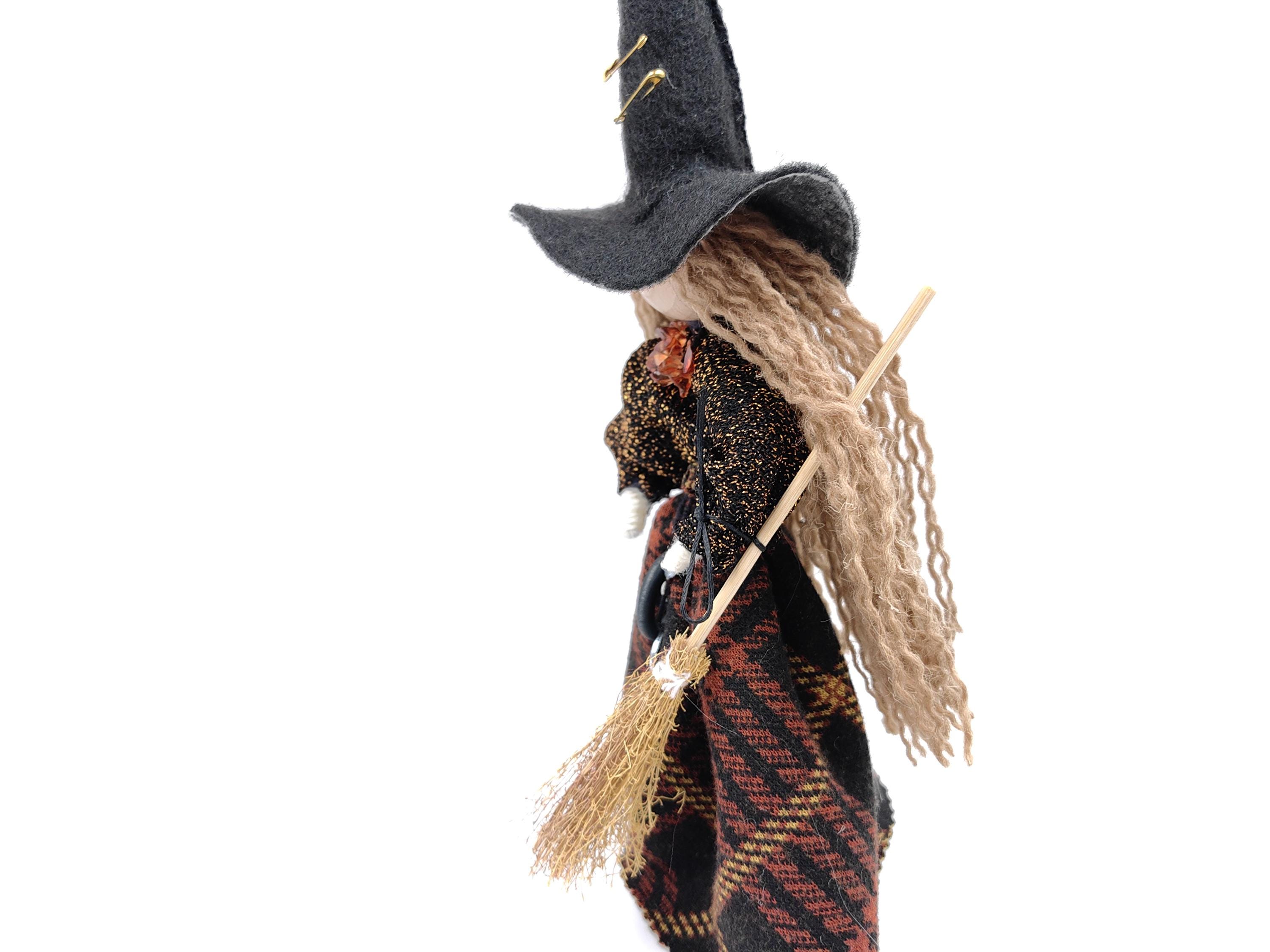 Domestic Witch Good Luck Kitchen Witch Doll, New Home Gift ...