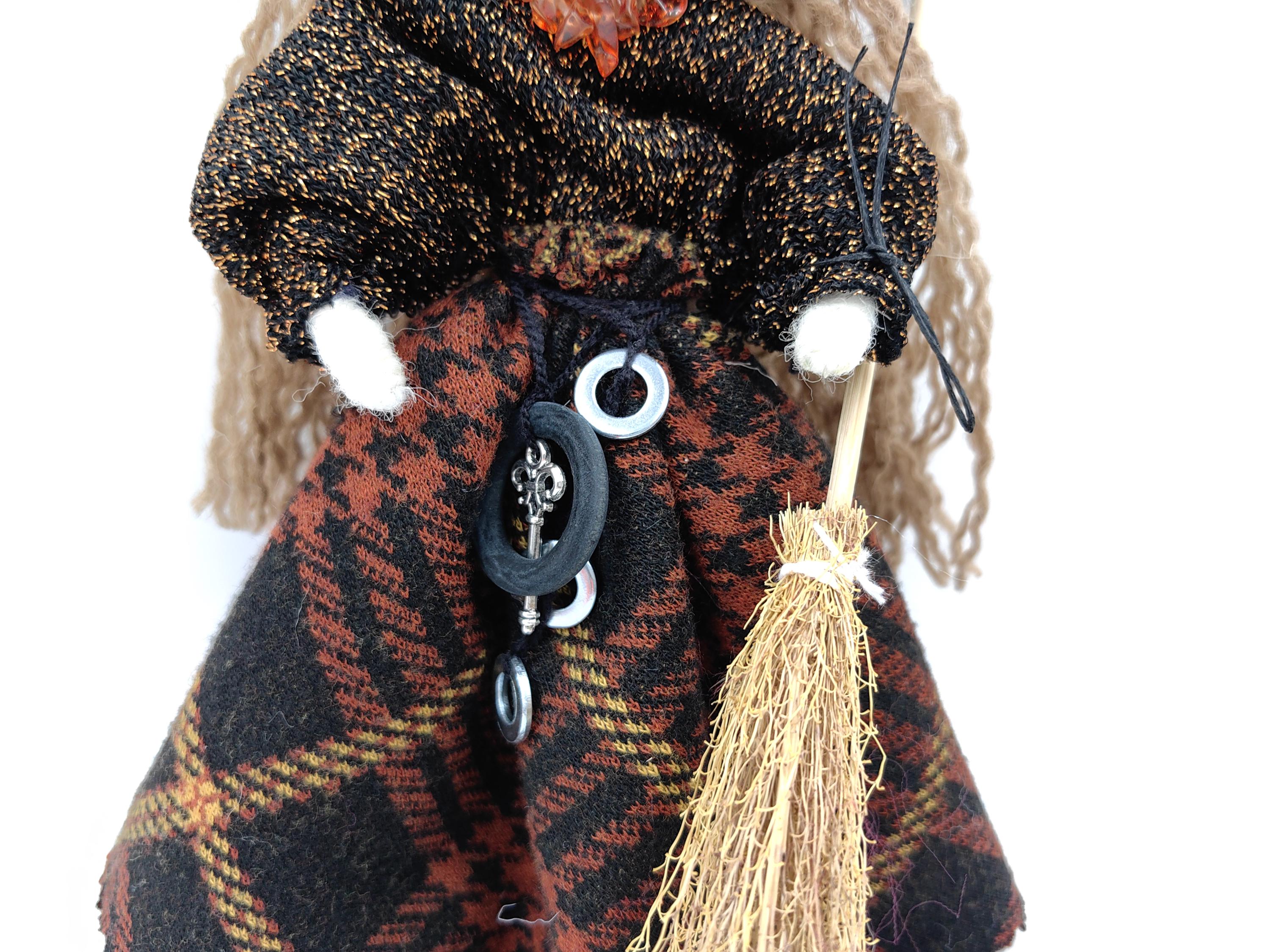 Domestic Witch Good Luck Kitchen Witch Doll, New Home Gift ...