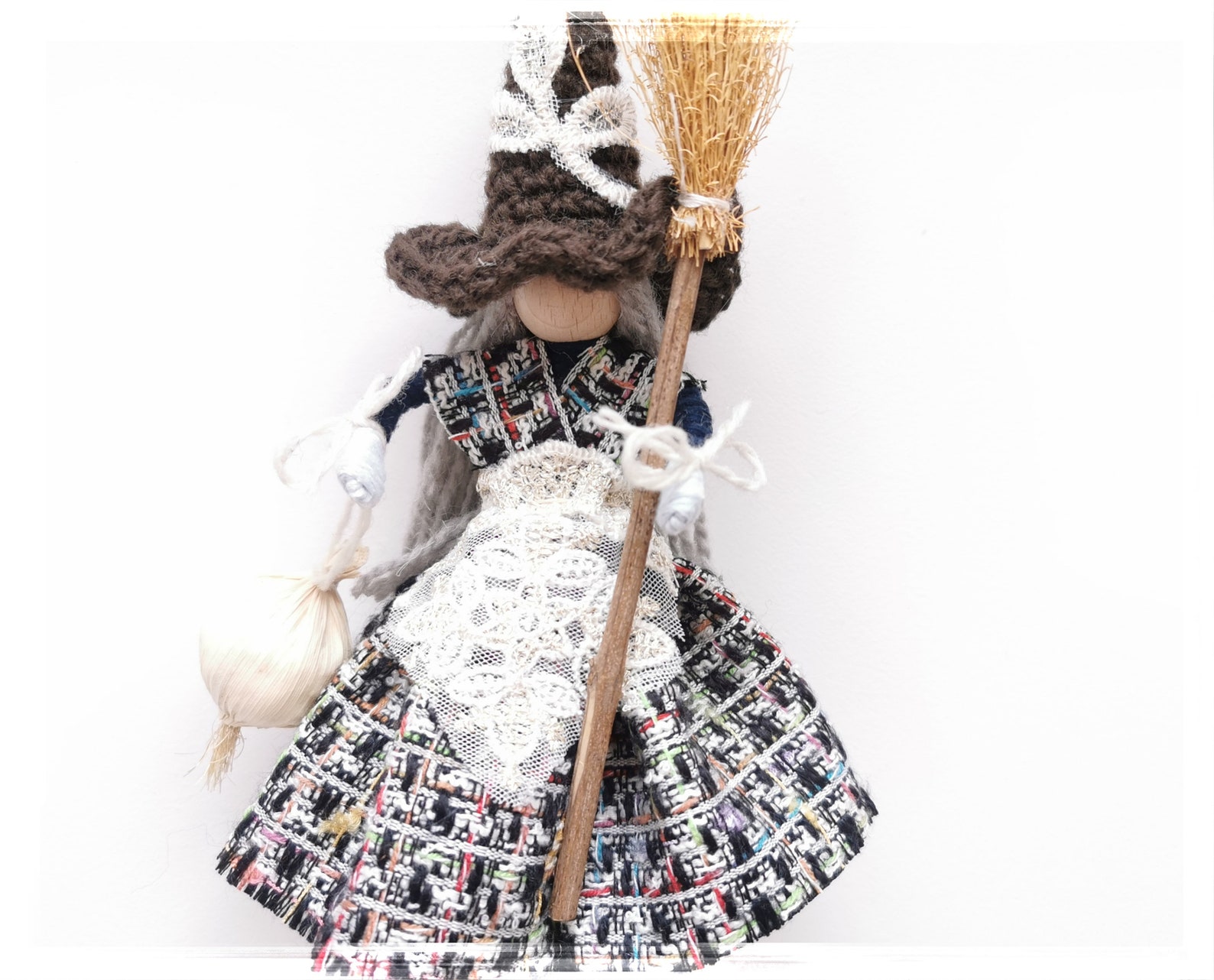 Kitchen Witch Doll handmade Hanging Kitchen witch Hedge | Etsy