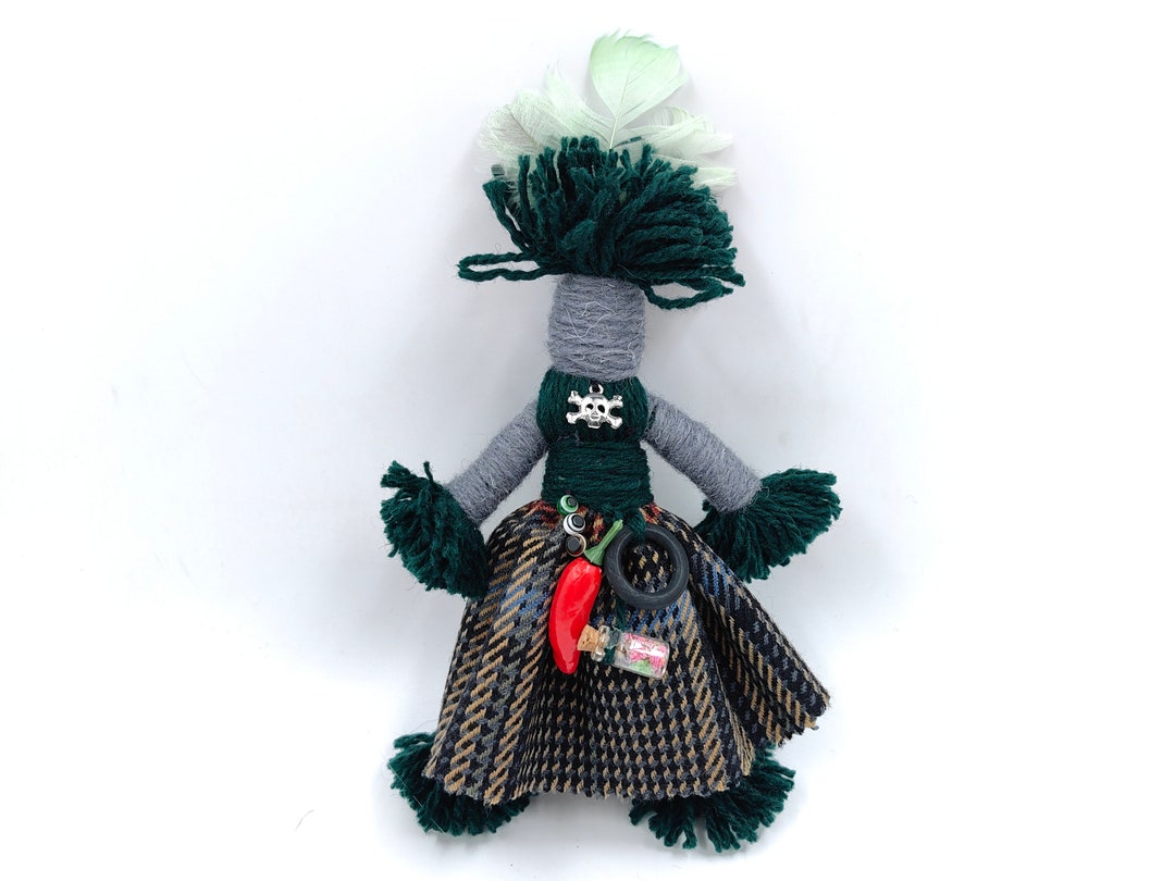 Voodoo Good Energy Doll, New Home Gift Housewarming Gift, Hoodoo Black ...