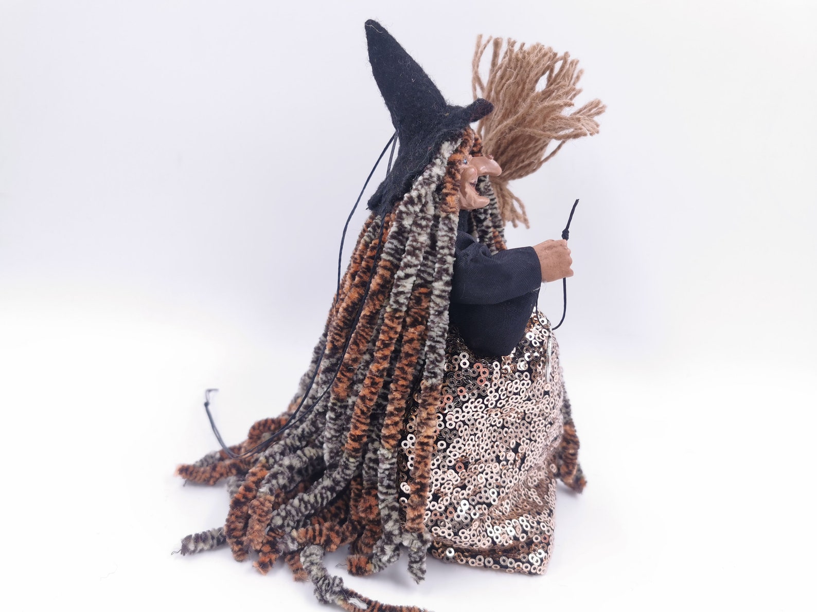 Witch Inflation, Kitchen Witch Doll Good Luck Home Spirit, Magic Fairy ...