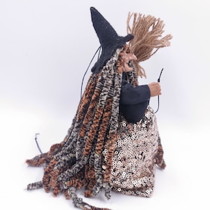 Witch Inflation, Kitchen Witch Doll Good Luck Home Spirit, Magic Fairy ...