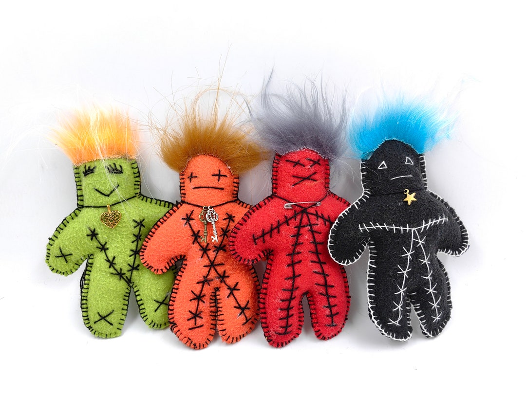 Poppet Voodoo Doll for Spells Ritual, Real Voodoo Figurine Altar Decor ...