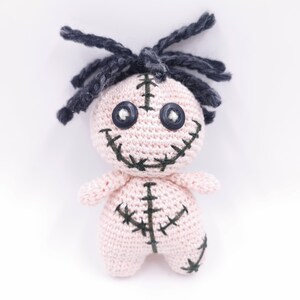 Voodoo Doll Knit Amigurumi, Little Soft Plyful Voodoo Spell Doll for Ritual, Mind Control Funny ...