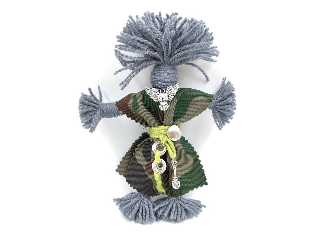 Poppet Voodoo Good Luck Protection Talisman, Voodoo Altar Doll for ...