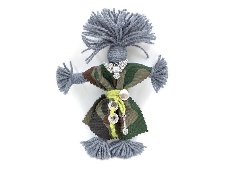Voodoo Poppet Doll – Good Luck Protection Charm – Voodoo Altar Doll for ...