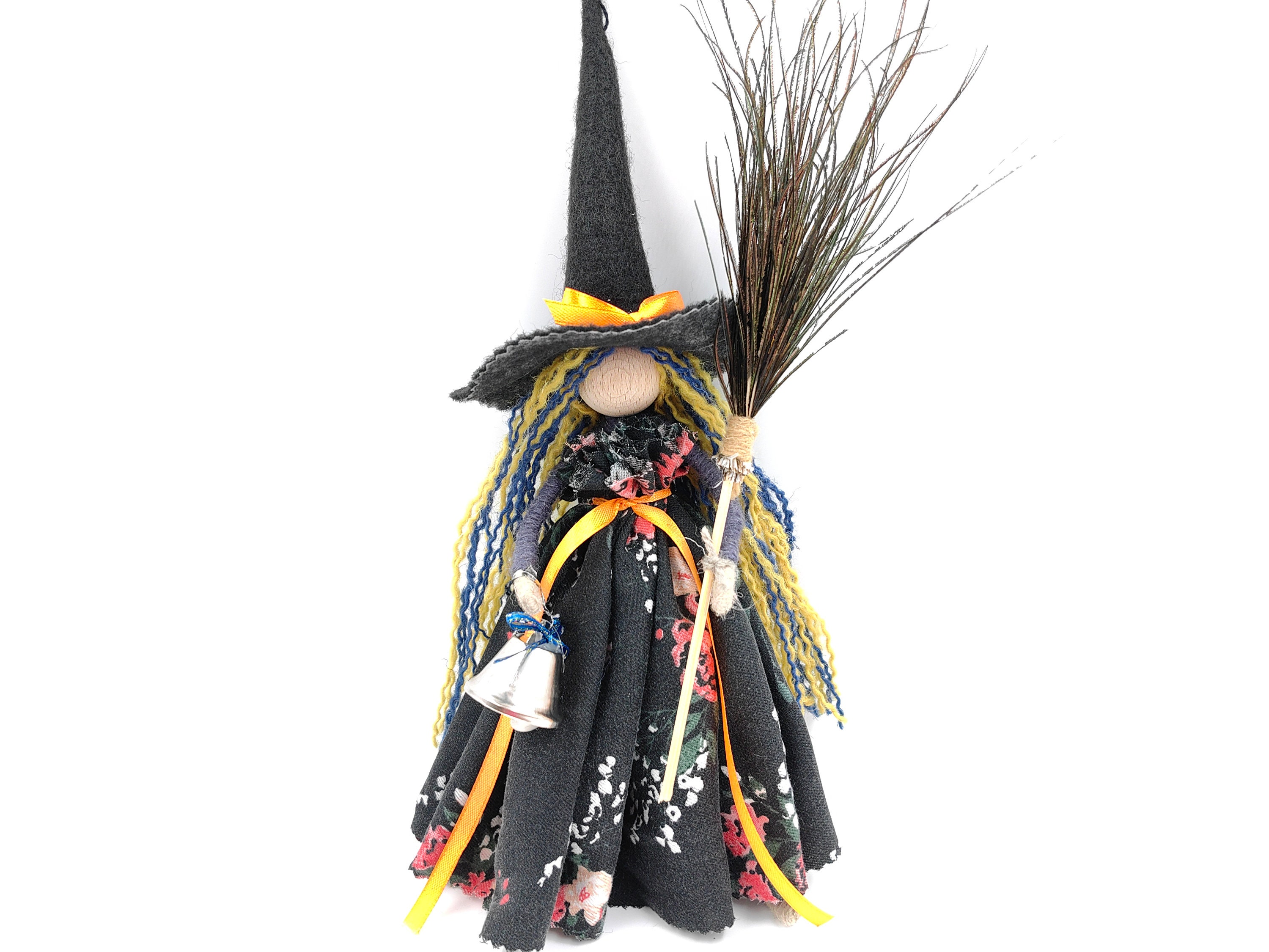 Good Luck Kitchen Witch Doll With Bell Viking Witch Strengthen Your ...