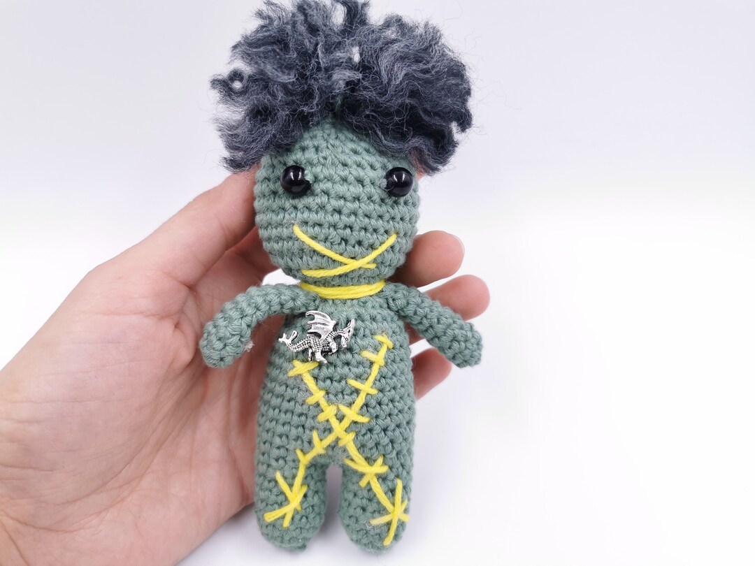 Voodoo Doll Keychain Mental Health Amulet Keyring Gift Mystery Voodoo ...