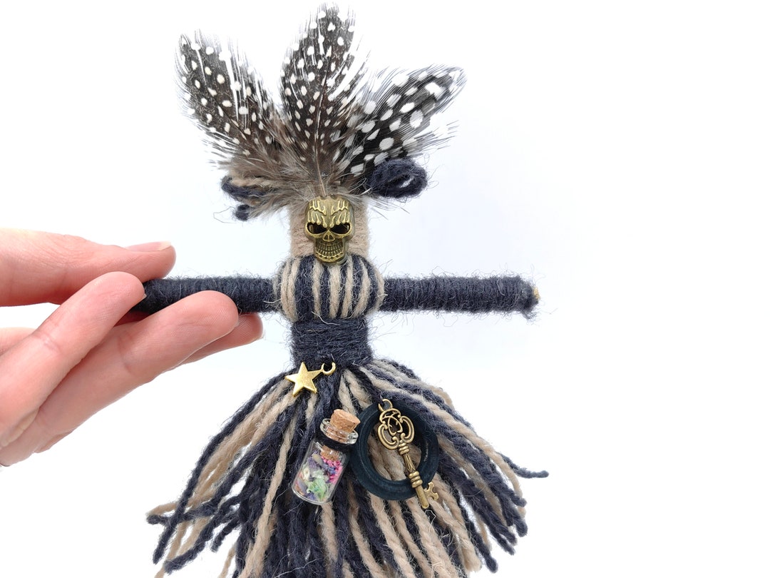 Poppet Voodoo Talisman for Protection Luck Prosperity Health, Voodoo ...