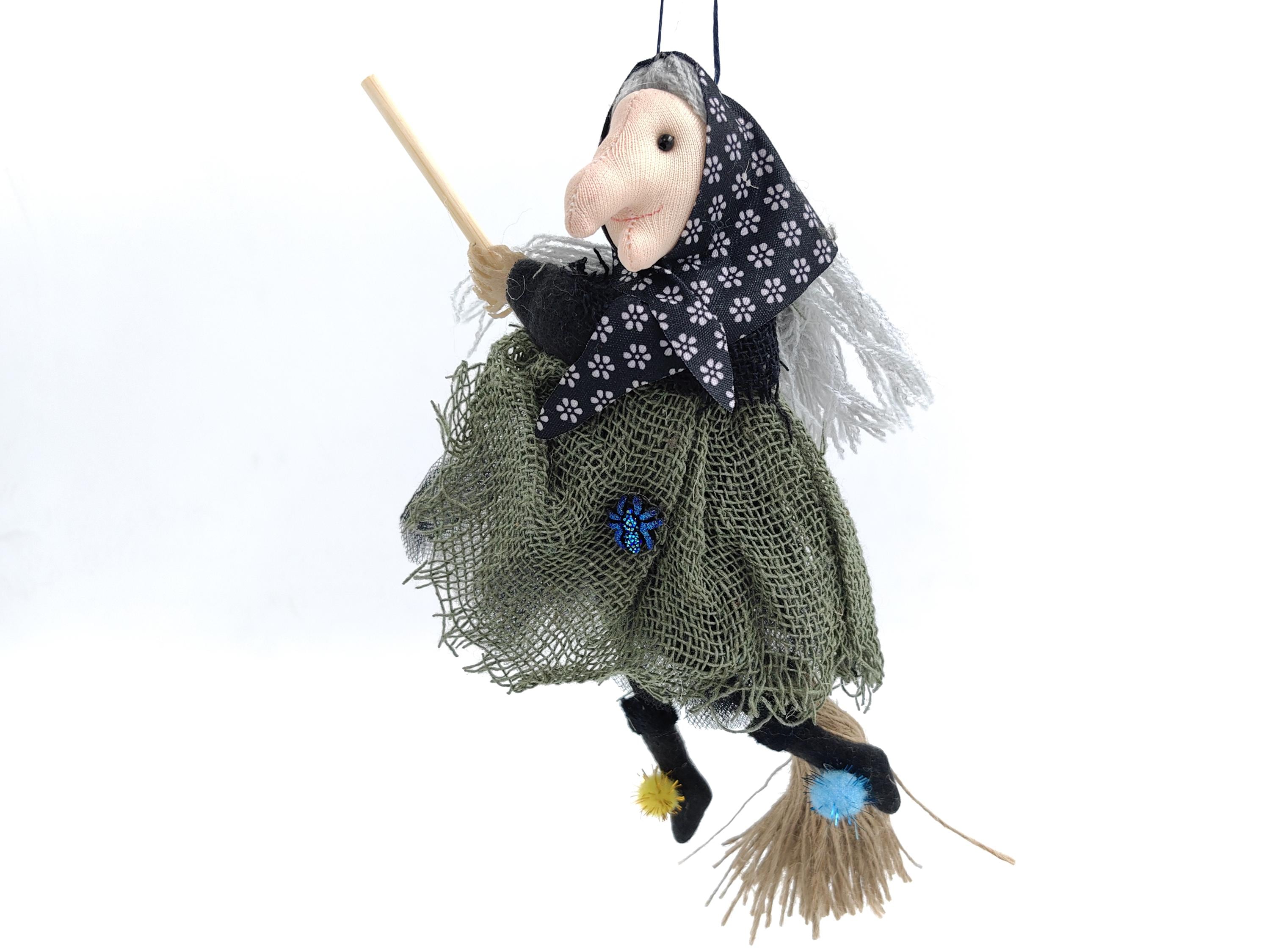 Good Luck Kitchen Witch Doll, Baba Yaga Poppet Figurine, New Home Gift ...